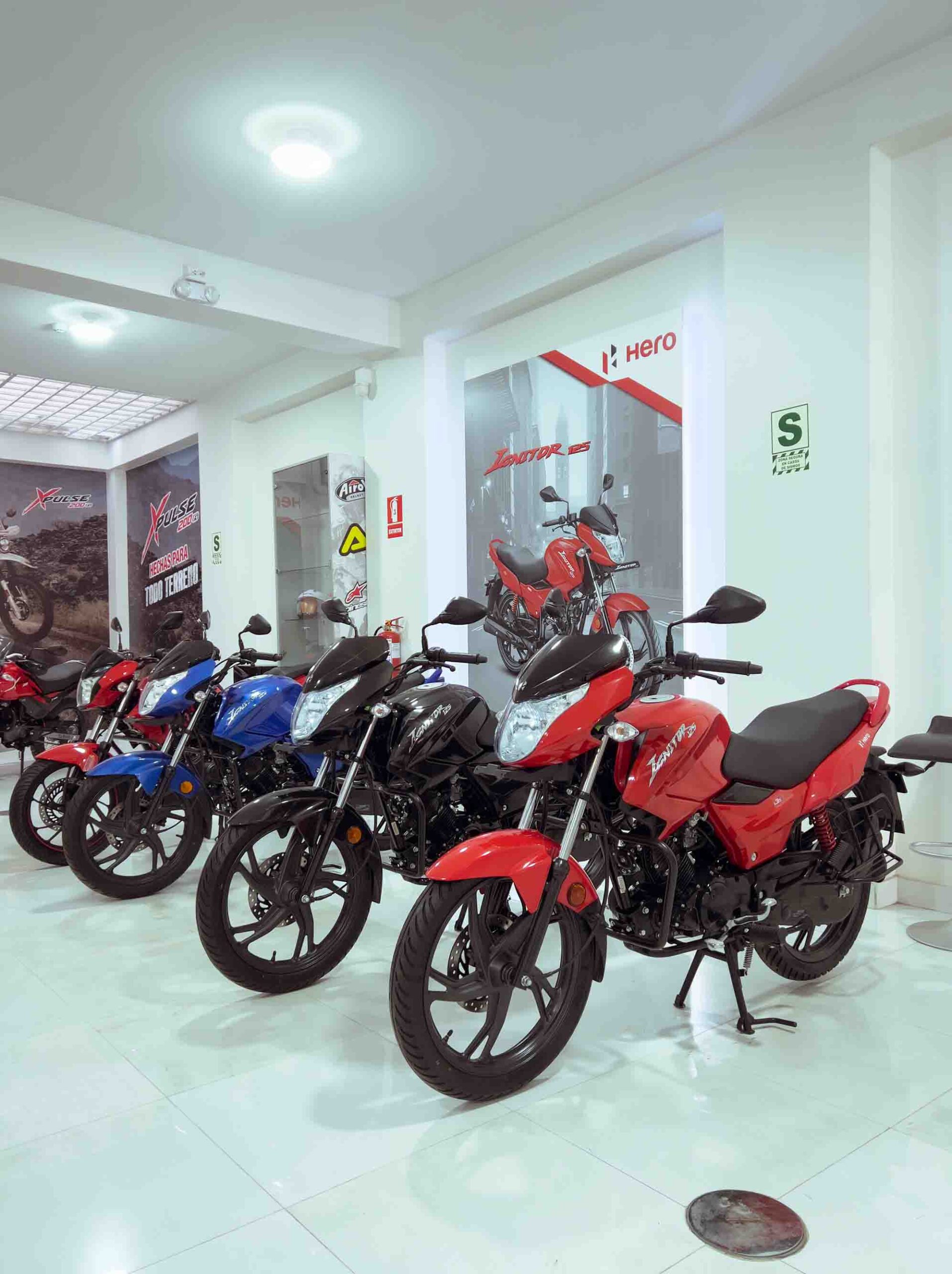 HERO presenta nuevo Showroom y taller en Los Olivos • El Gas Noticias