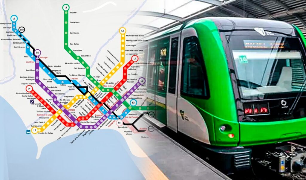 Metro de Lima: conoce AQUÍ la futura red de transporte y los más de 12 ...