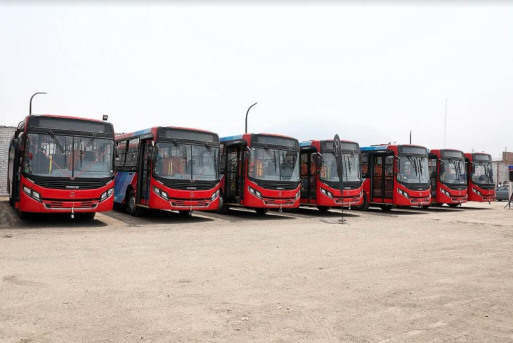 La empresa de transporte El Rápido fue la primera en convertir su flota ...