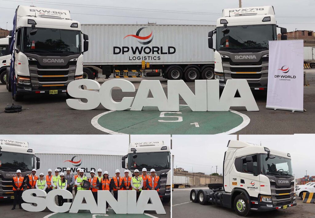 Scania y DP Word marcan un hito sustentable en el transporte pesado con ...